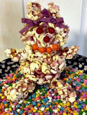 Fun Kids Party Recipes: Popcorn Teddy Bears! - Real Advice Gal