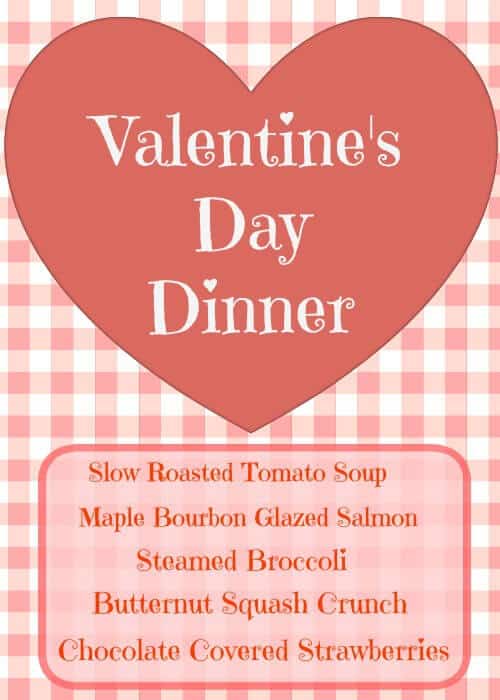 Valentine's Day Meal Ideas - Dinner Menu for only 15 WW Points+ - Real ...