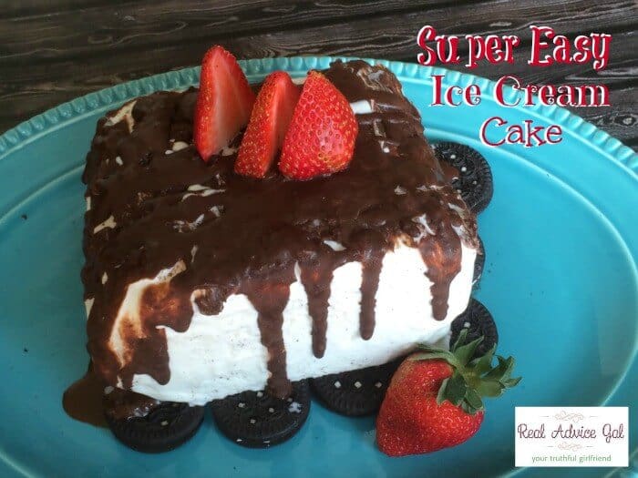 Easy Ice Cream Cake Recipe Hack - Real Advice Gal