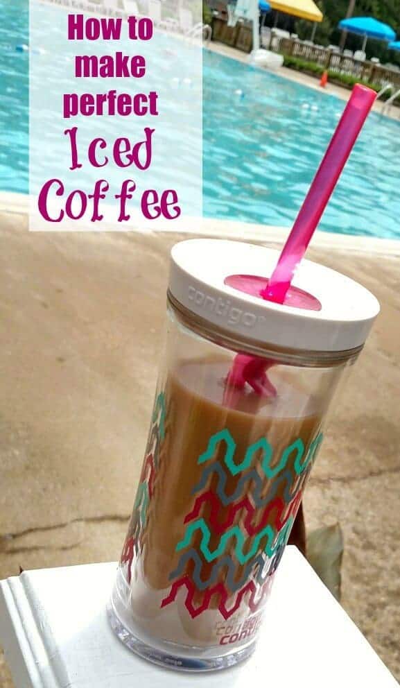 Iced Coffee for Hot Mornings by the pool