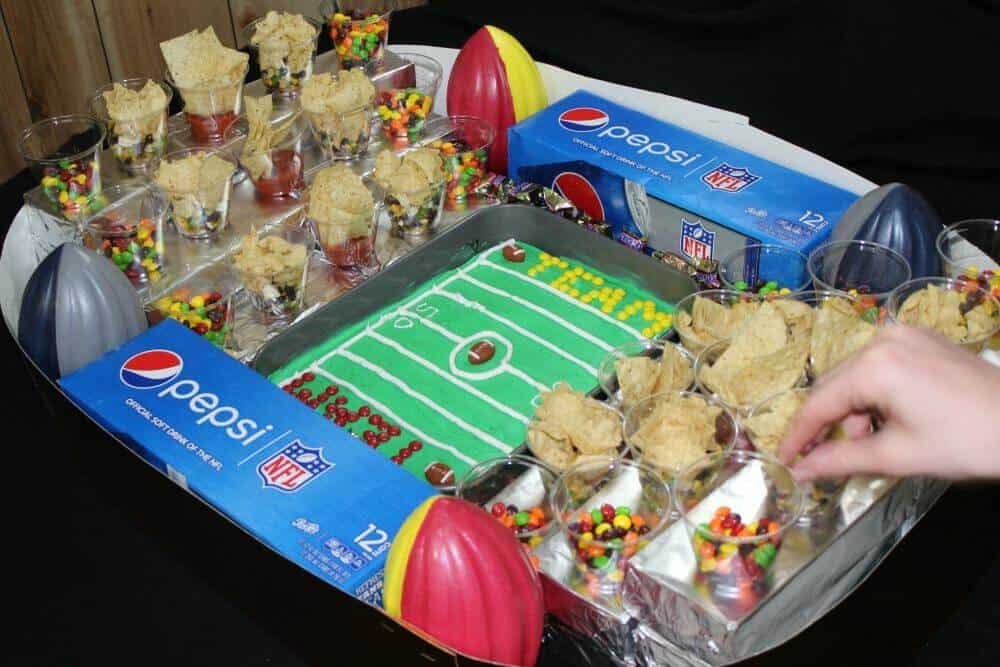 How to make a Snack Stadium for the Big Game - Real Advice Gal