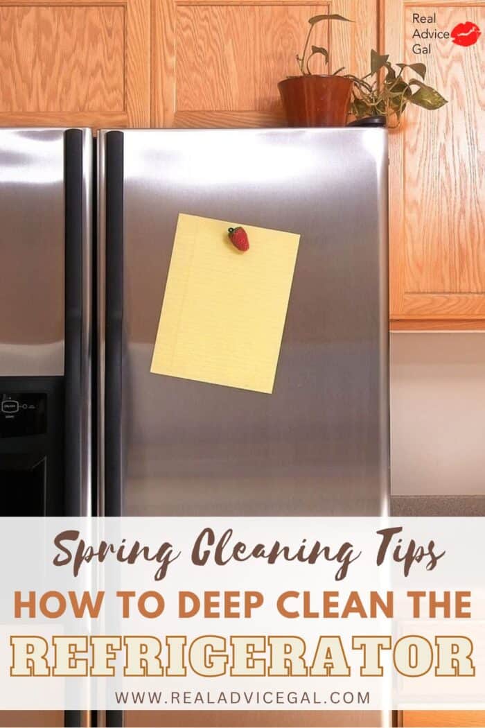 Spring Cleaning the Fridge - How to Clean the Refrigerator